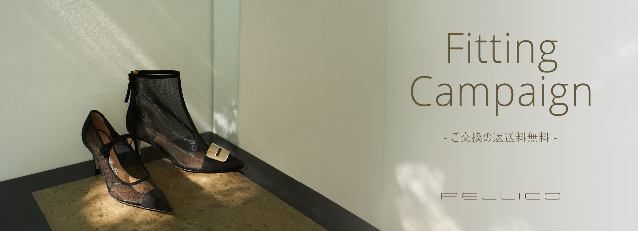 【PELLICO 】FITTING CAMPAIGN – AMAN ONLINE STORE