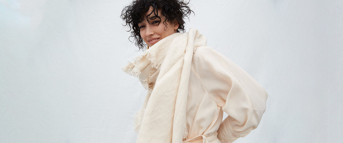 SPRING OUTER ＆ STOLE – AMAN ONLINE STORE