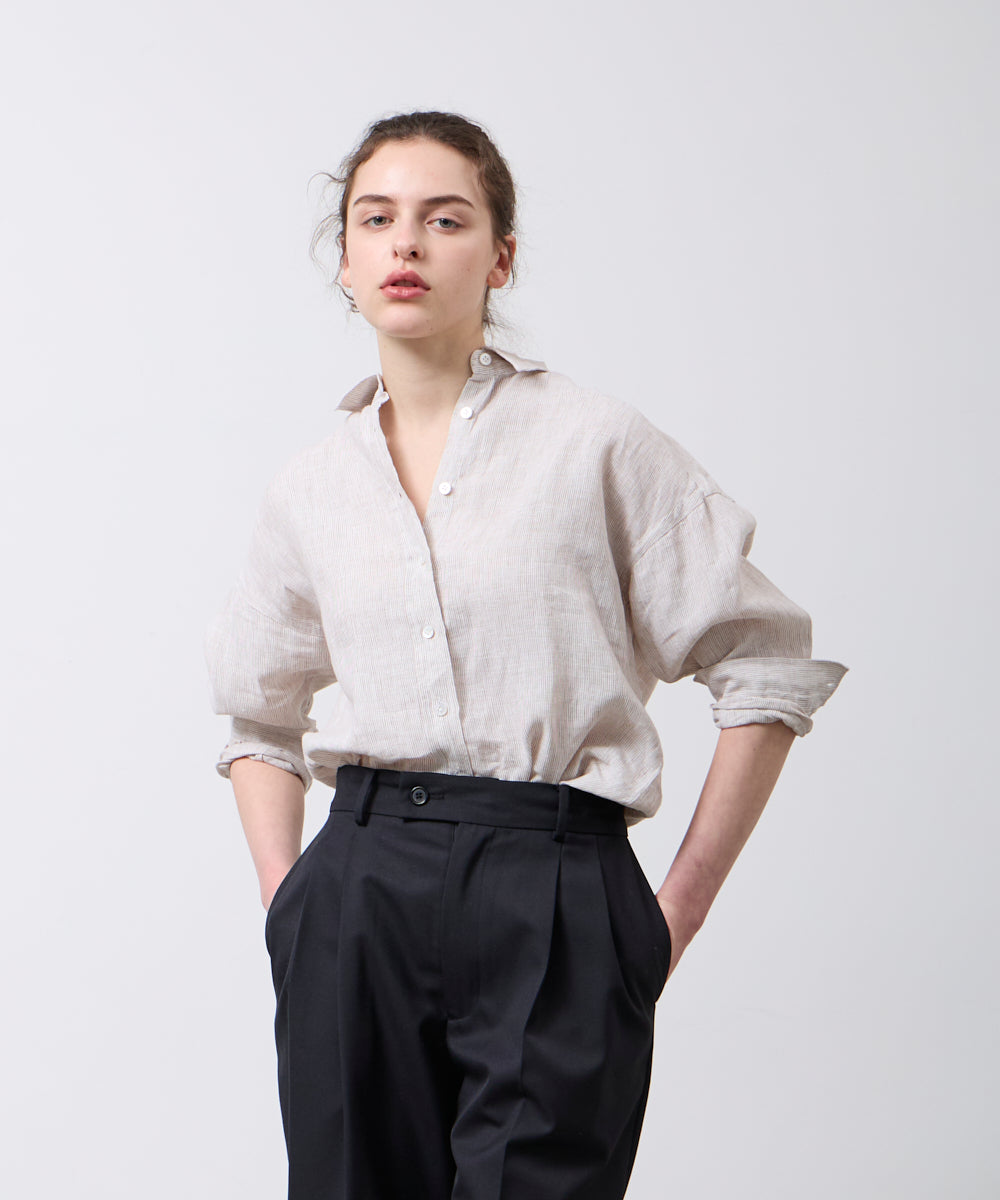FINAMORE | GRACEJ ドロップショルダーシャツ - アマンオンラインストア – AMAN ONLINE STORE