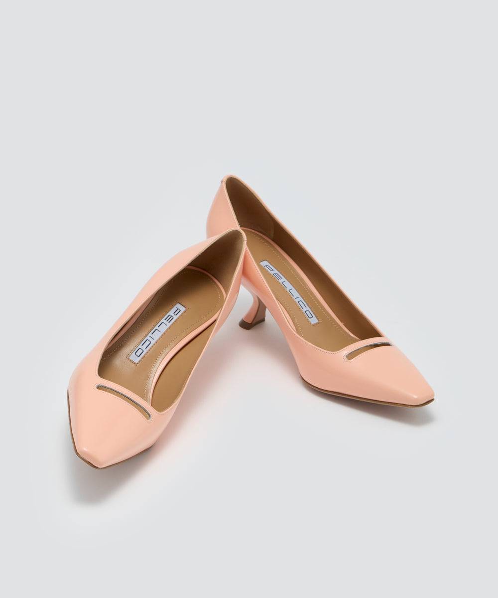 PELLICO アネッリソレッラ パンプス ラッカートヒール 6.5cm PELLICO アネッリソレッラ パンプス ラッカートヒール 6.5cm